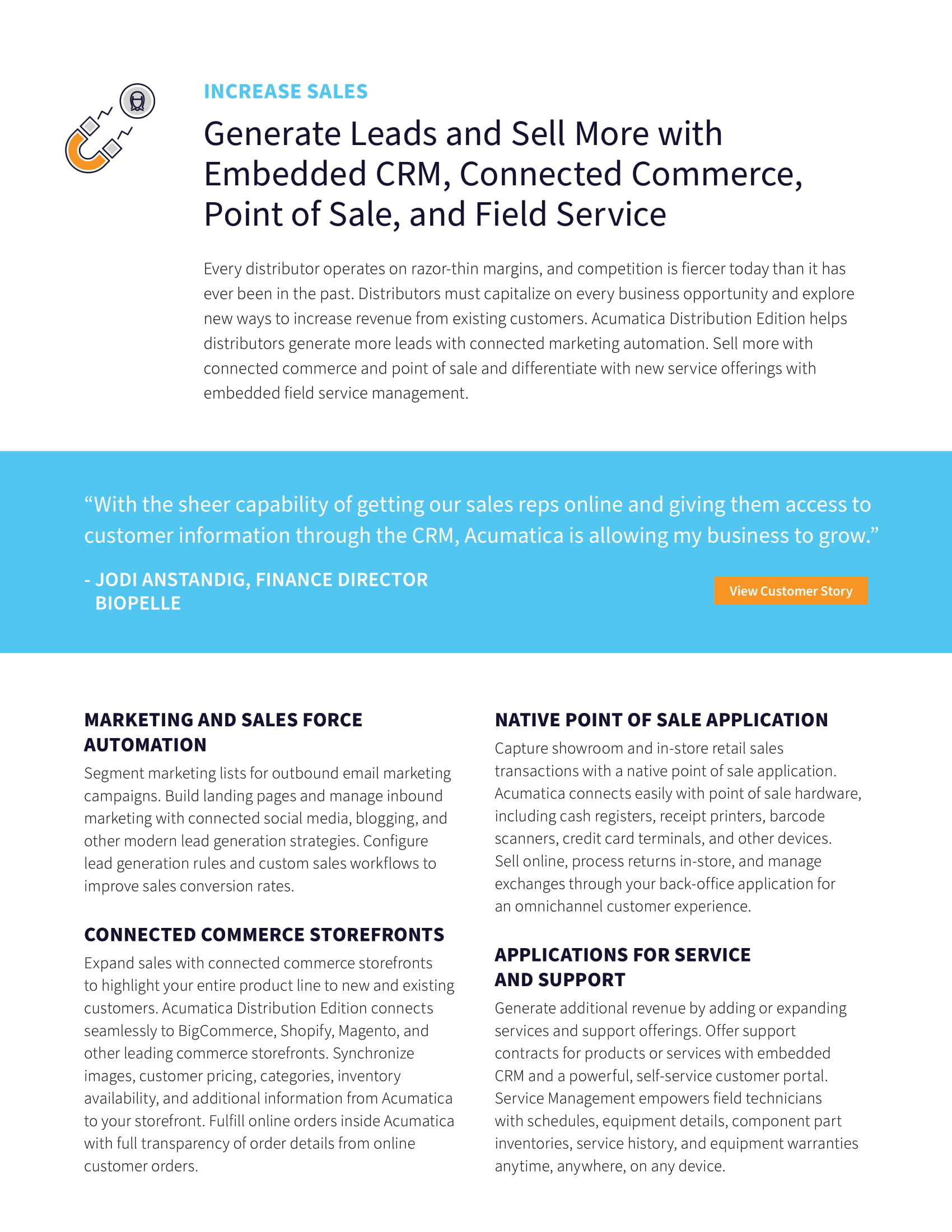 Wholesale Distribution ERP Solution | Acumatica Cloud ERP