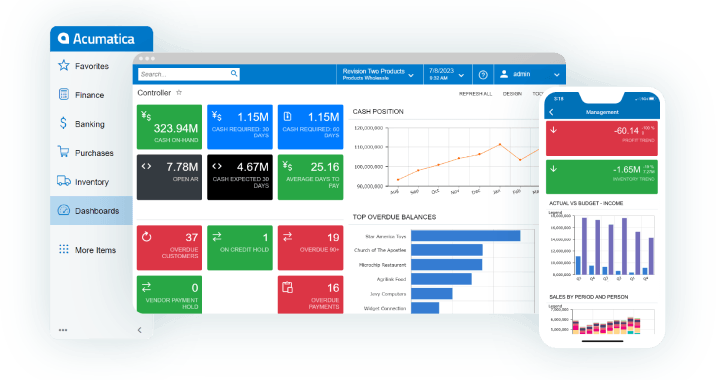 Acumatica Cloud Erp Business Management System