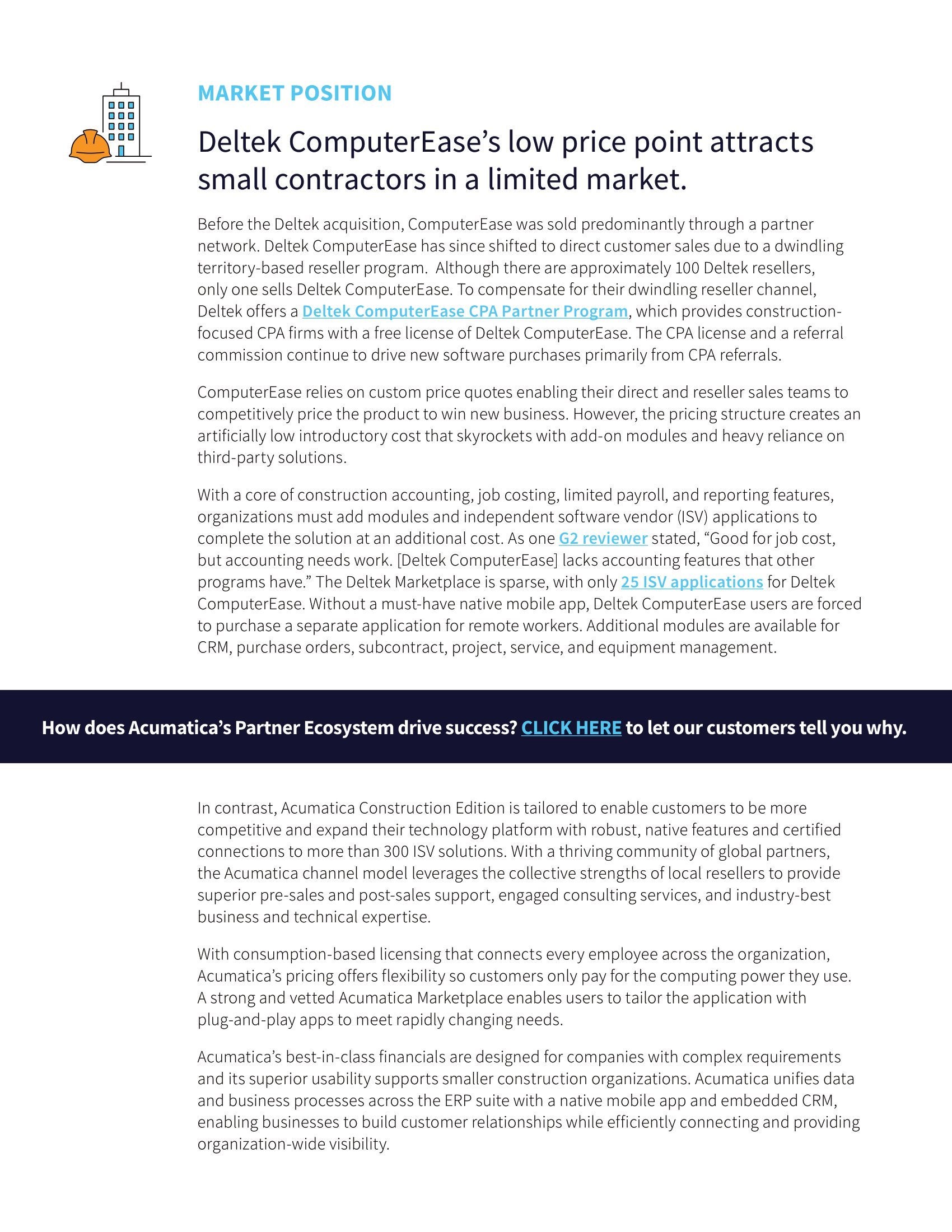 Why Acumatica Construction Edition Bests Deltek ComputerEase In A Head ...